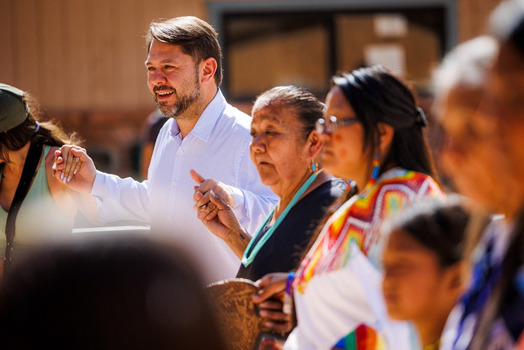 U.S. Senate candidate Ruben Gallego gains attention for Native vote ...