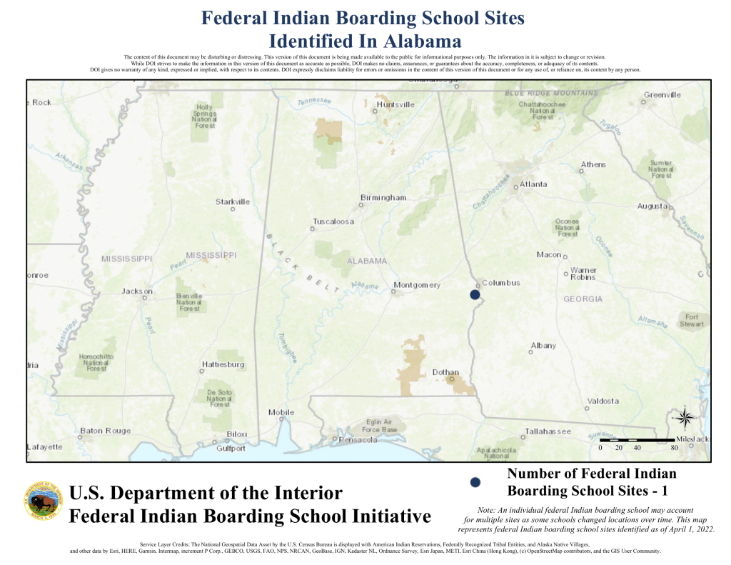Federal Indian Boarding School Maps - Indianz.Com