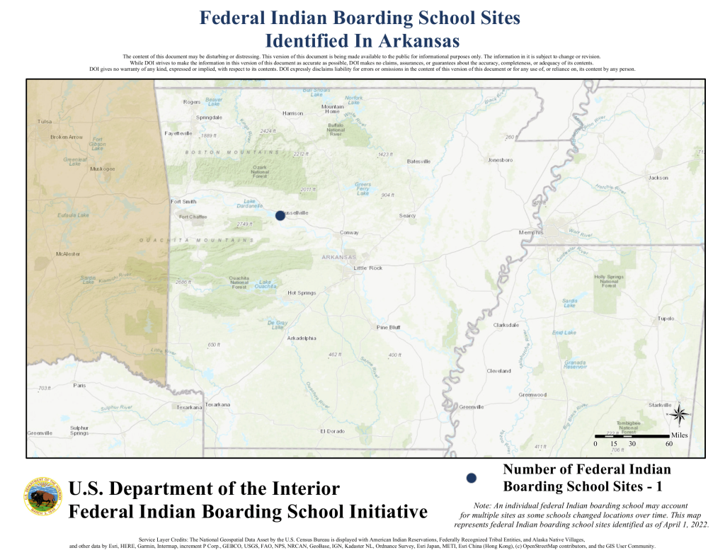 Federal Indian Boarding School Maps - Indianz.Com