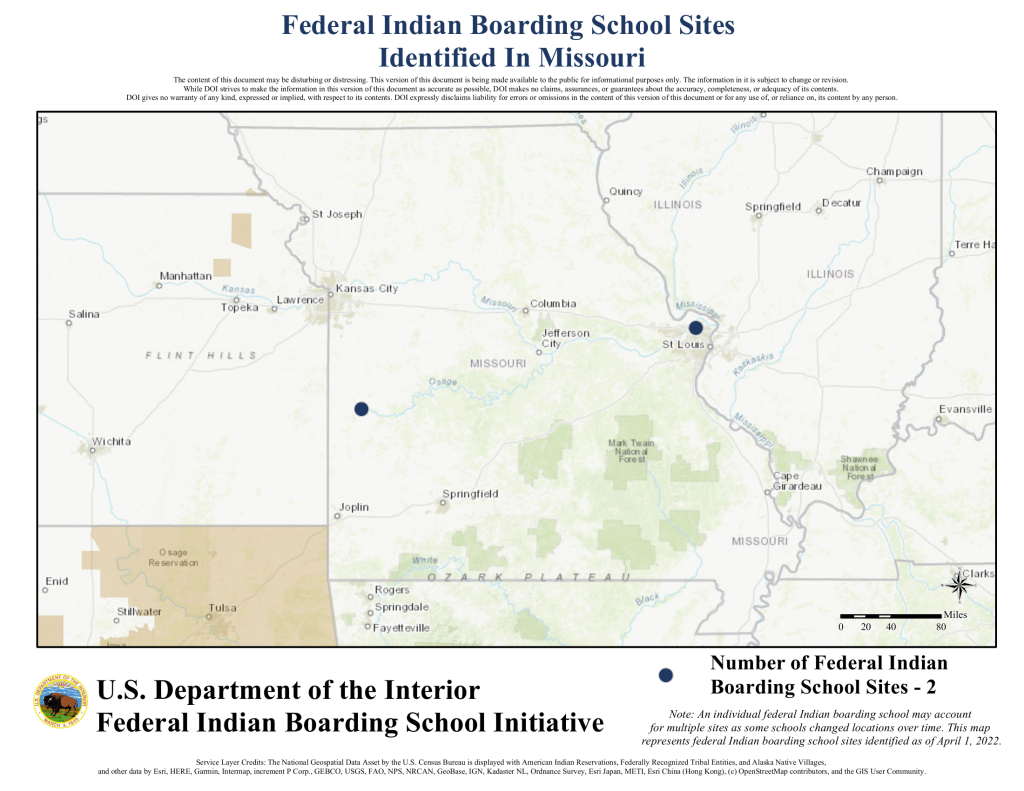 Federal Indian Boarding School Maps - Indianz.Com