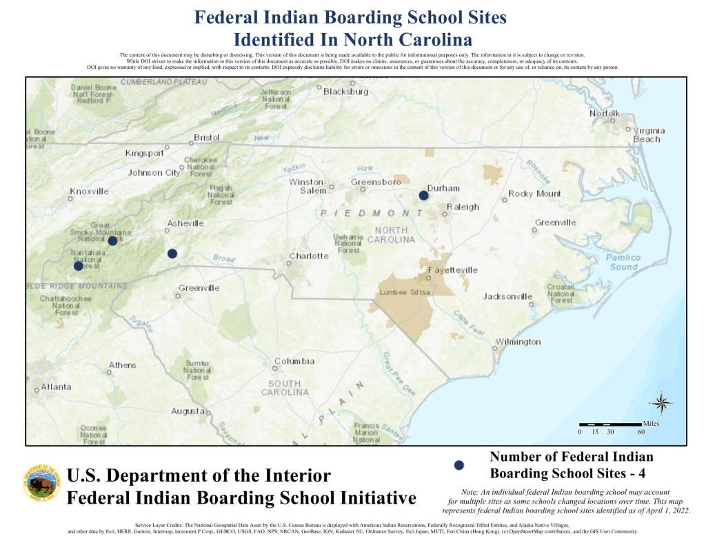 Federal Indian Boarding School Maps - Indianz.Com