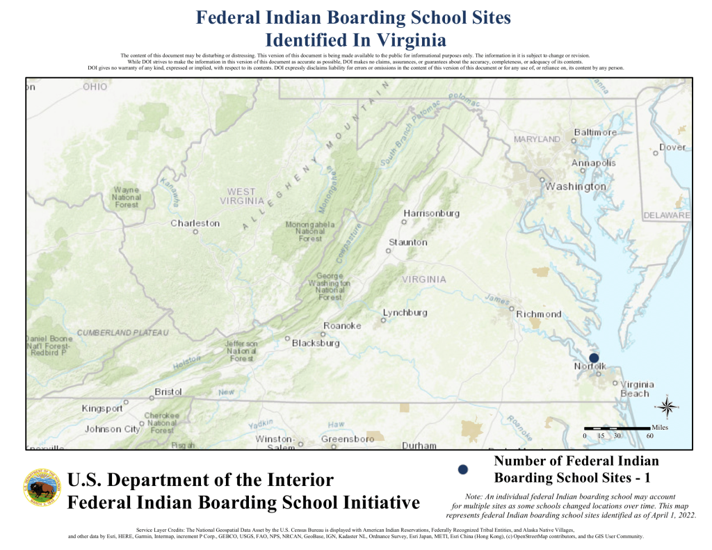 Federal Indian Boarding School Maps - Indianz.Com