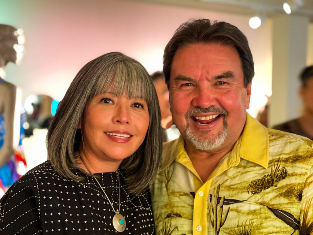 Cynthia Chavez Lamar and Walt Lamar - Indianz.Com
